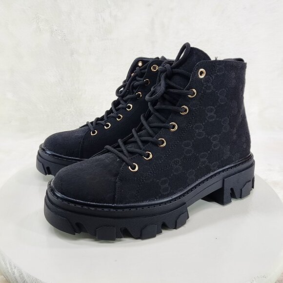Mata Shoes | Shoes | Wear Everywhere Boots Rugged Canvas With Woven ...